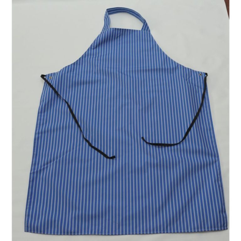 BLUE NYLON BUTCHERS APRON 48 X 36 - Kentmaster UK